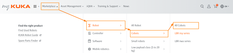 FAQ my.KUKA Products & Services | my.KUKA