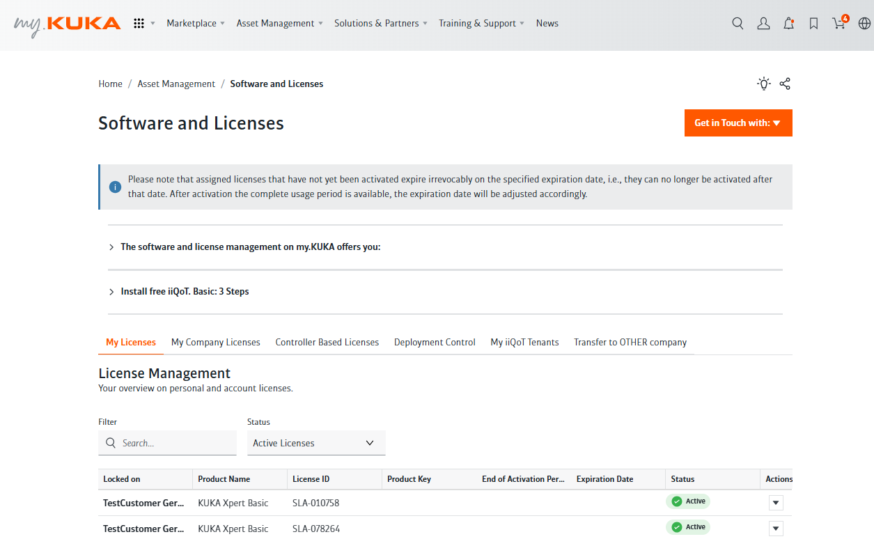 FAQ Licencemanagement